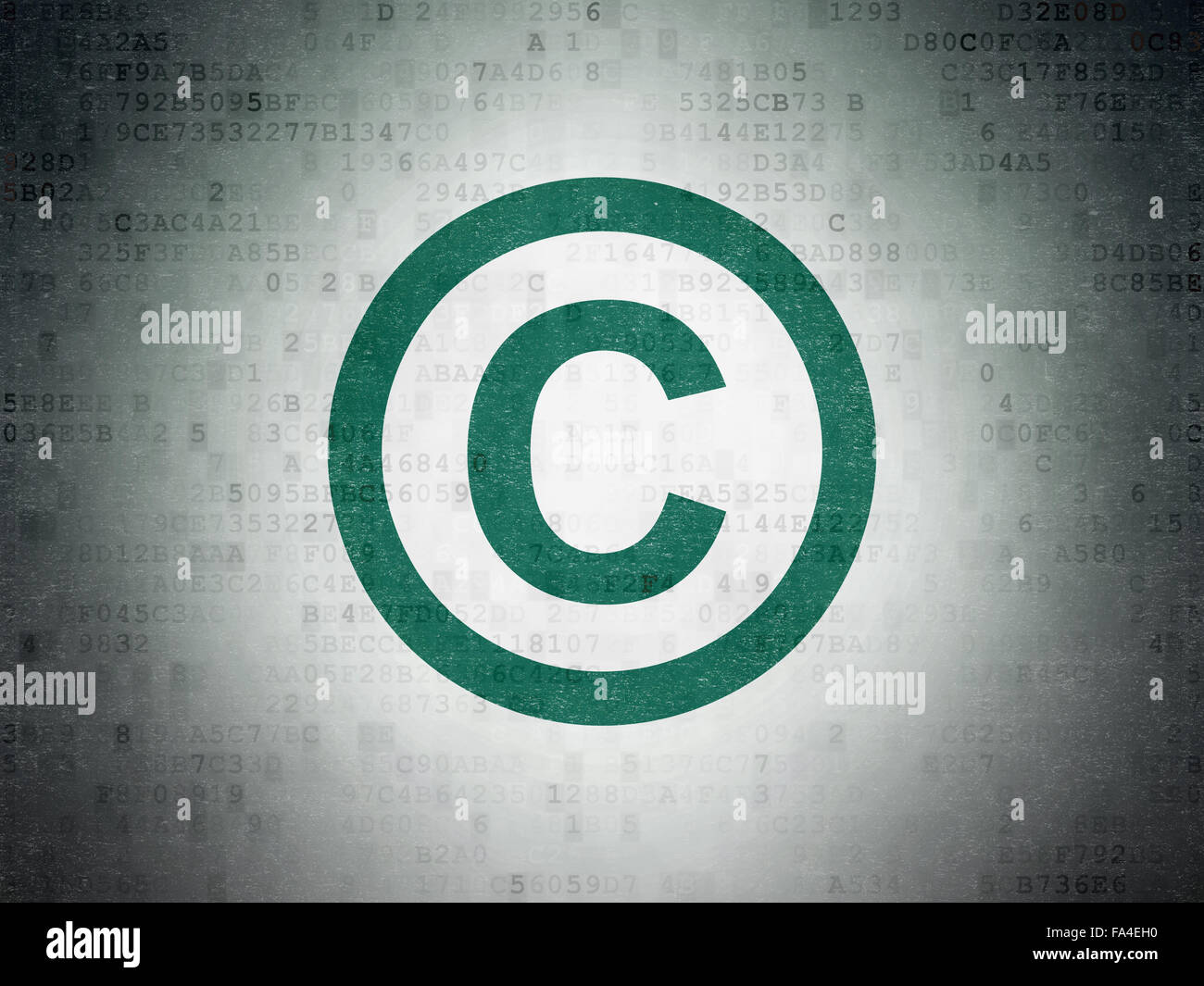 Law concept: Copyright on Digital Paper background Stock Photo - Alamy