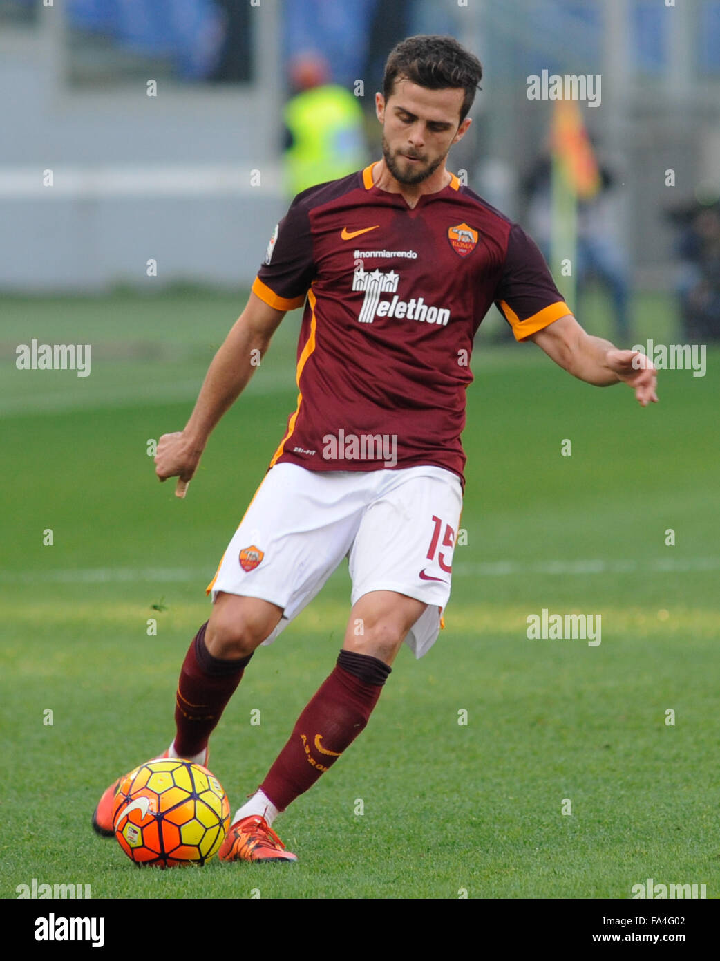 Stadium Olimpico, Rome, Italy. 20th Dec, 2015. Serie A football league ...