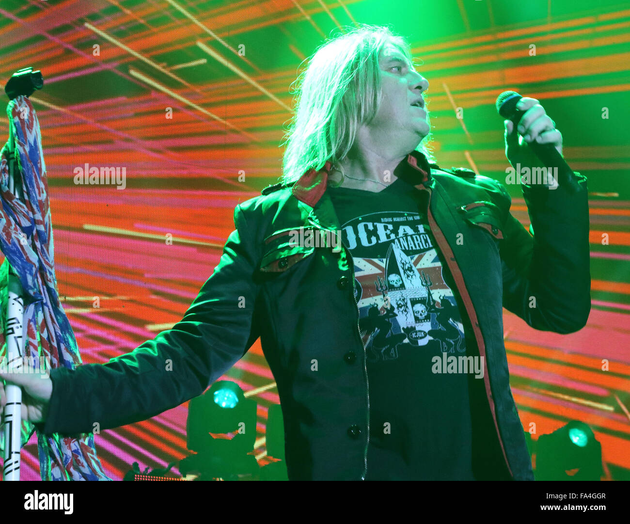 London, UK. 181215. Def Leppard Live at the SSE Arena, Wembley, London ...