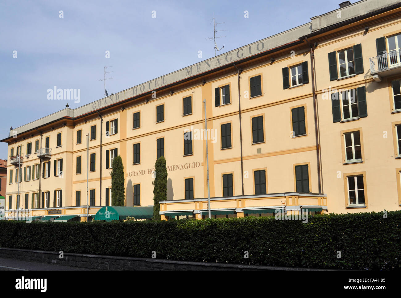 Grand Hotel Menaggio in Menaggio - Lake Como - Italy Stock Photo - Alamy