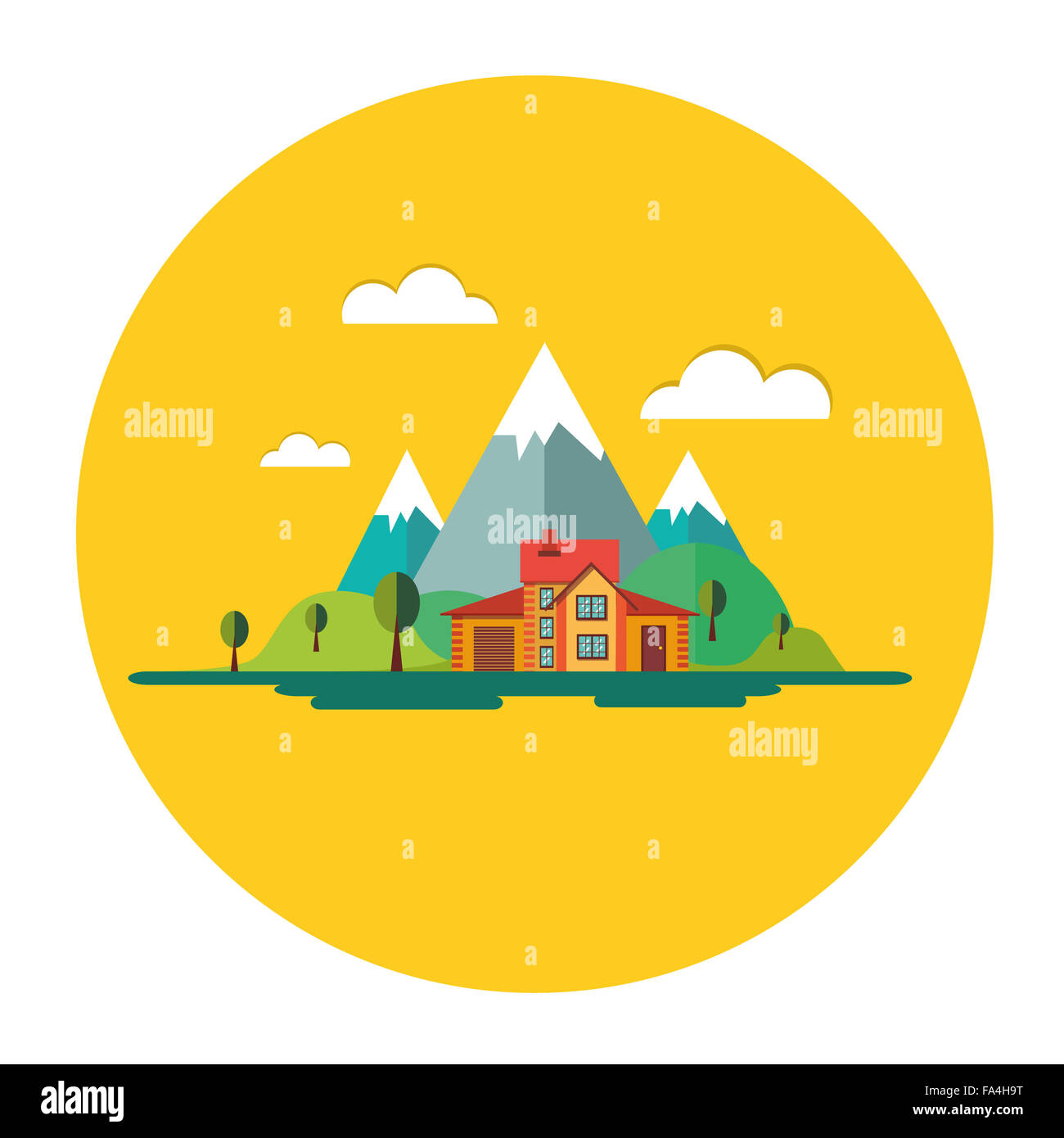 Round tower skyline Cut Out Stock Images & Pictures - Alamy