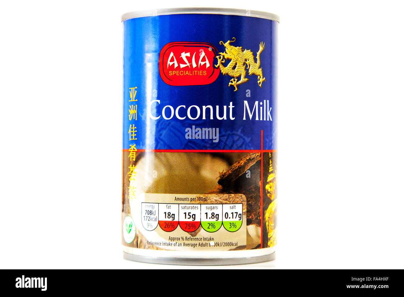 Coconut milk tin hi-res stock photography and images - Alamy