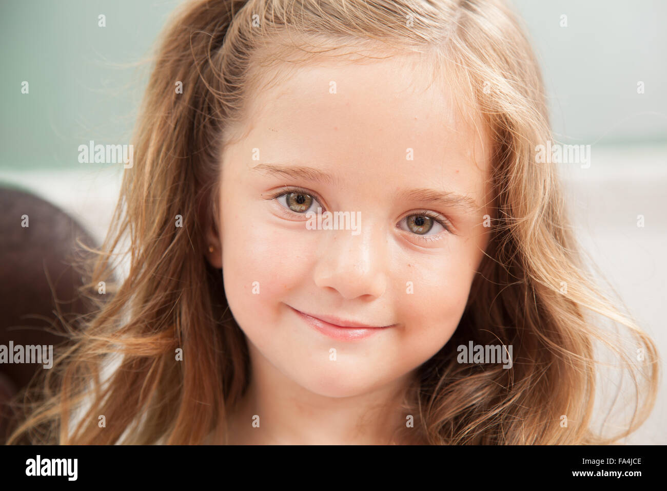 Pretty girl at school Stock Photo - Alamy