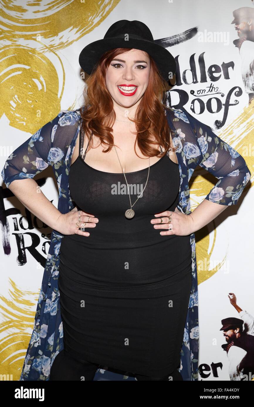 New York, NY, USA. 20th Dec, 2015. Alysha Umphress in attendance for ...