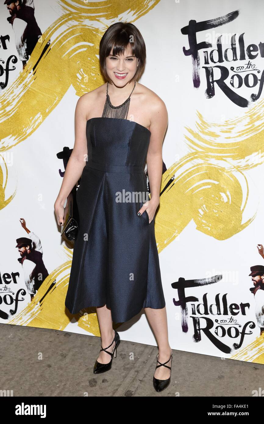 New York, NY, USA. 20th Dec, 2015. Alexandra Socha in attendance for ...