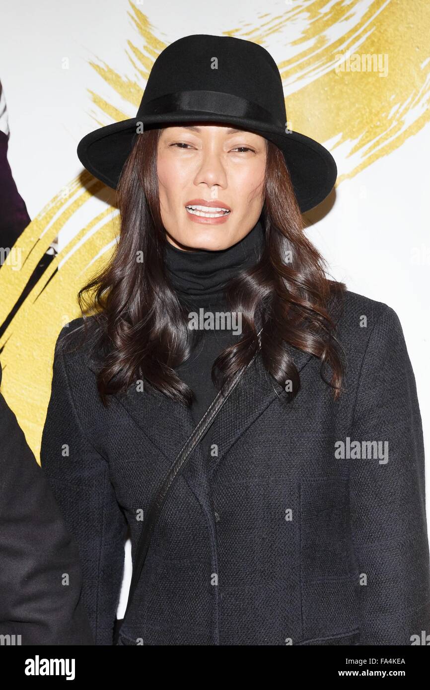 New York, NY, USA. 20th Dec, 2015. Duncan Sheik, Nora Ariffin in ...