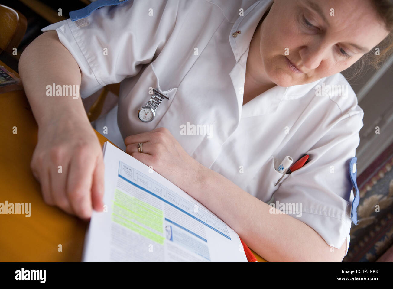 Nursing journals hi-res stock photography and images - Alamy