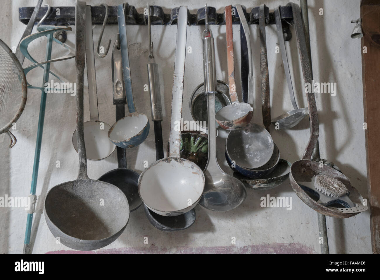 Old pottery tools hi-res stock photography and images - Alamy