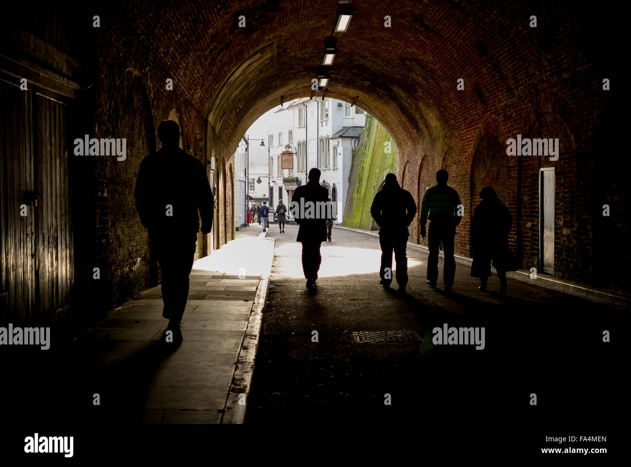 The Reigate Tunnel Stock Photo - Alamy
