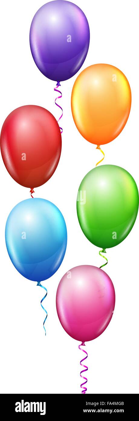 Vector balloon bunch Stock Vector Image & Art - Alamy