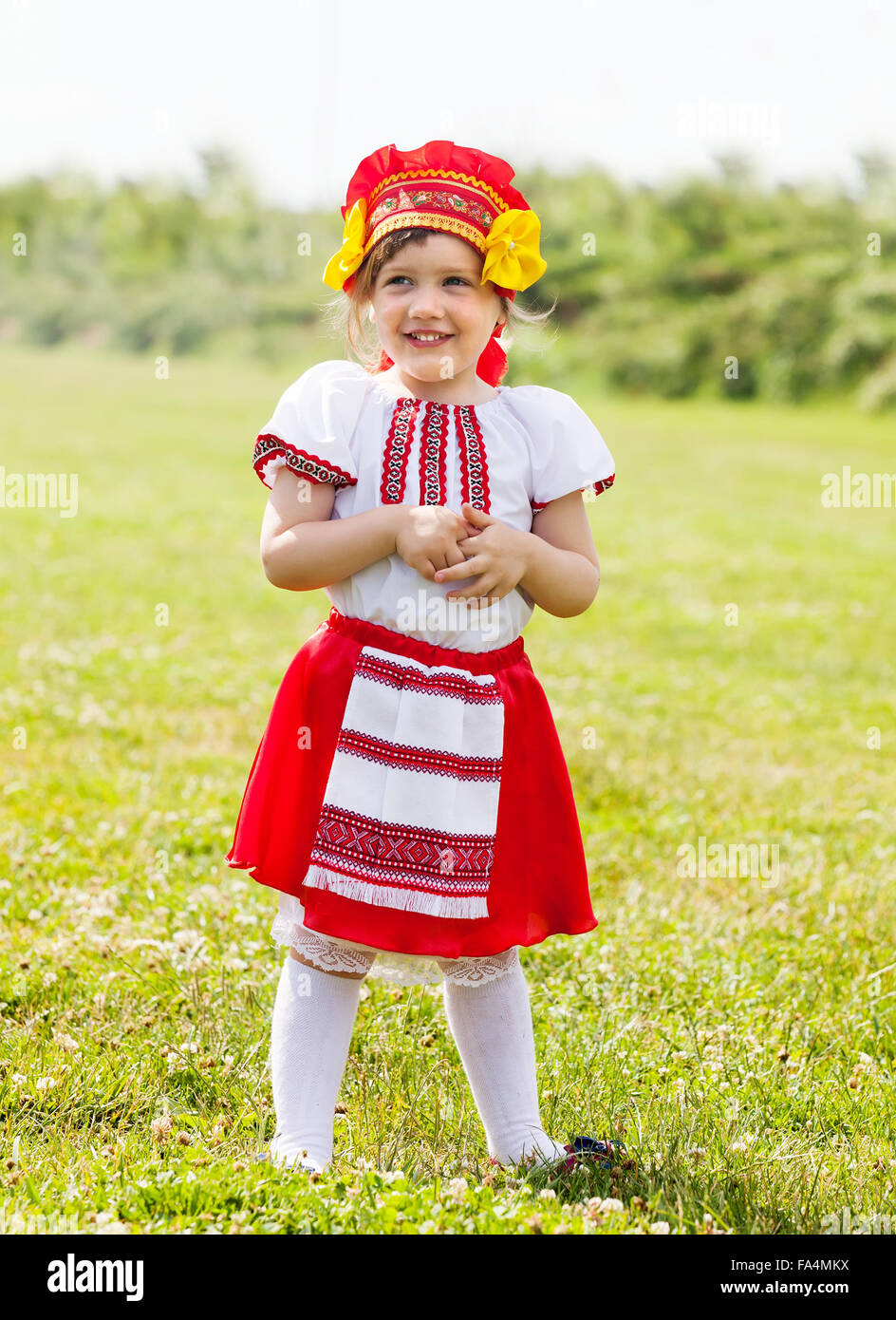 Russian clothes child hi-res stock photography and images - Alamy