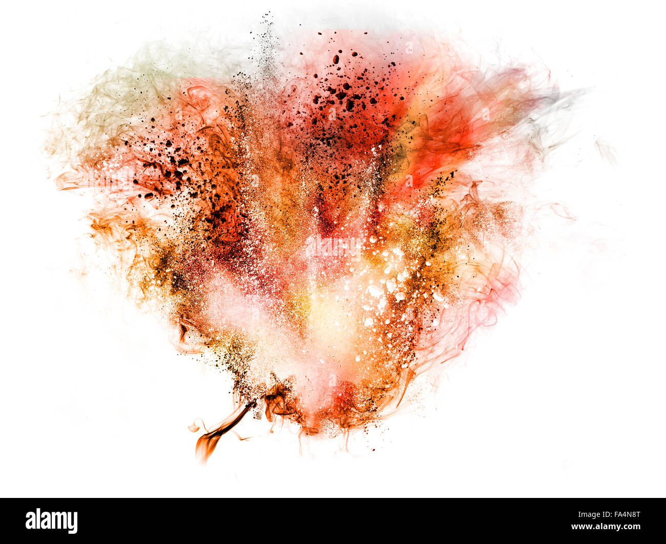 Powder paint explosion hi-res stock photography and images - Alamy