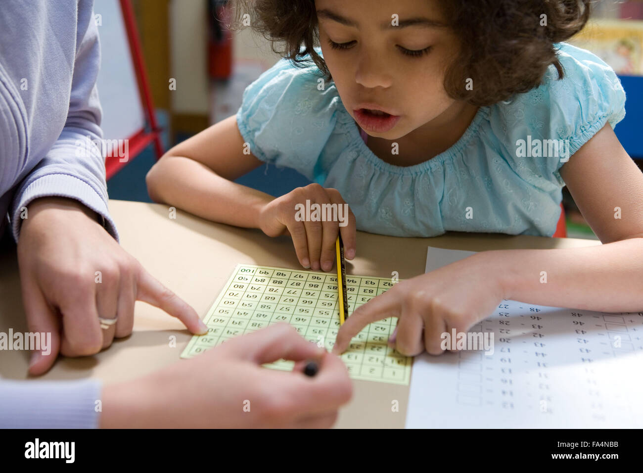 Maths problem primary hi-res stock photography and images - Alamy