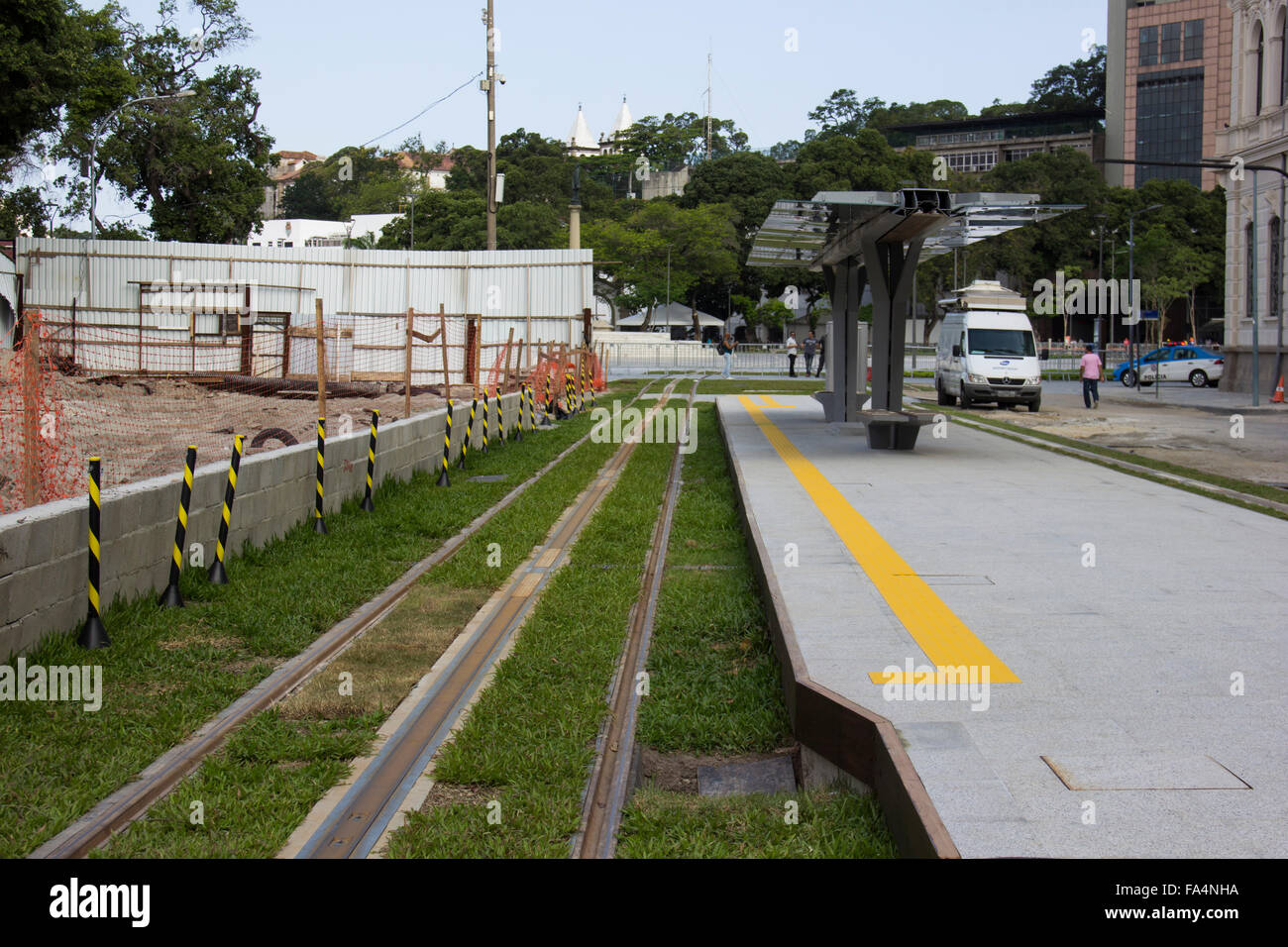 Rio de Janeiro, 17th December, 2015: The VLT transport system ...