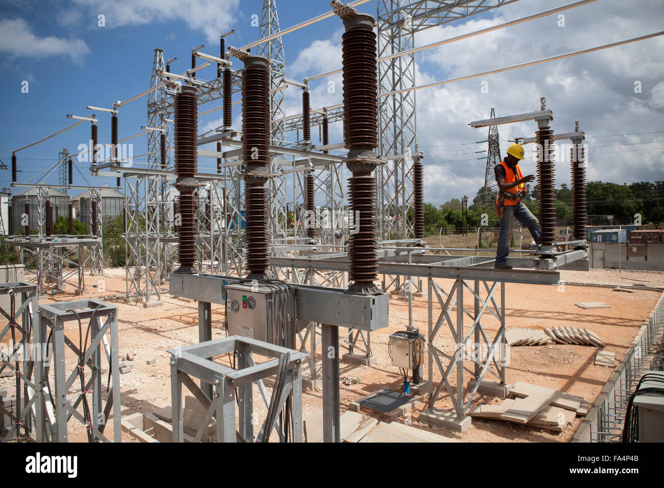 African electrical in electric substation hi-res stock photography and ...