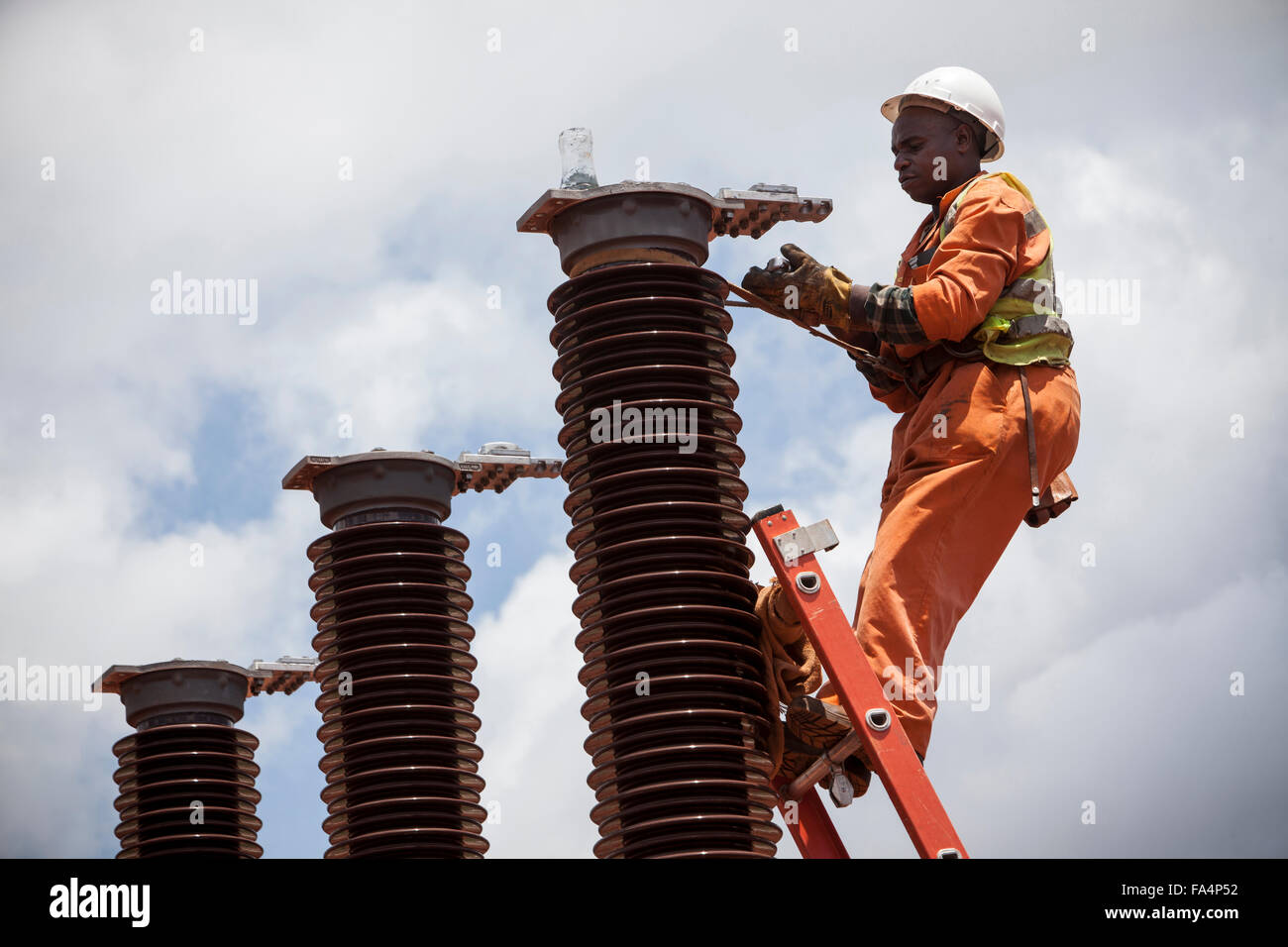 African electrical in electric substation hi-res stock photography and ...