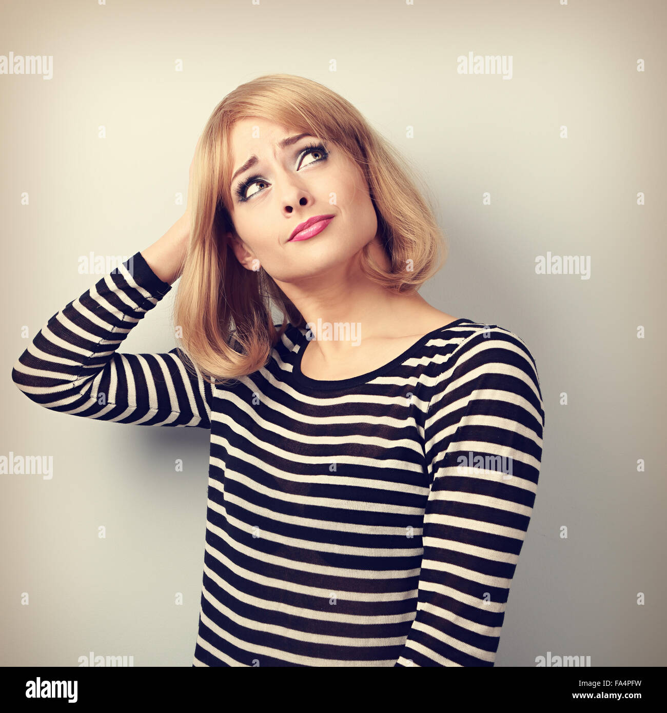 Scratching their head hi-res stock photography and images - Alamy