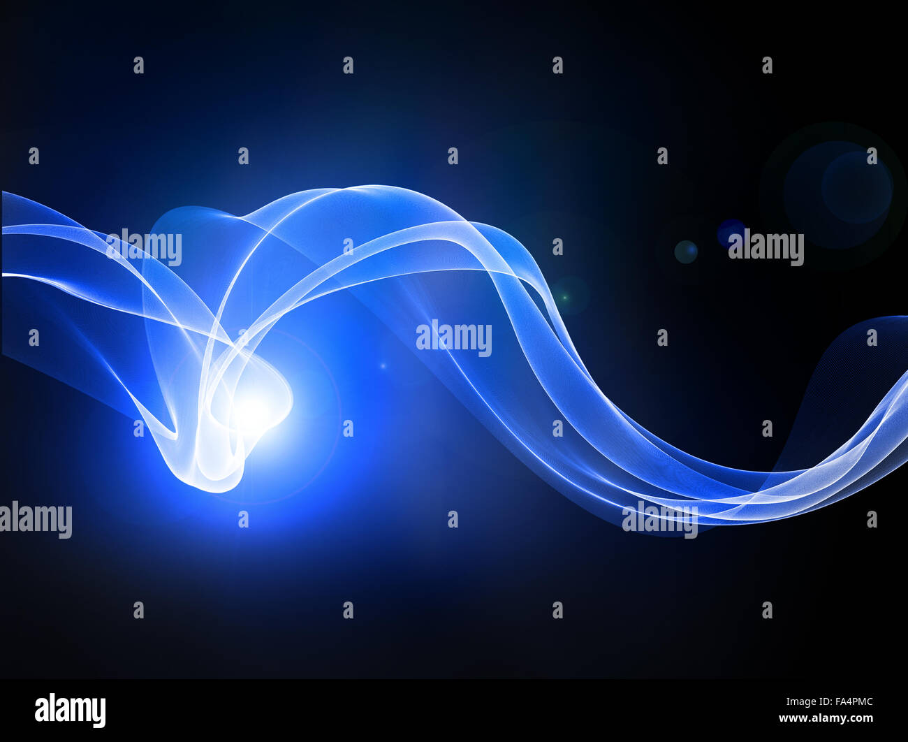 Blue lines on black hi-res stock photography and images - Alamy