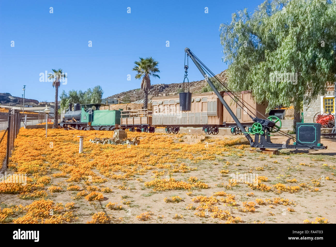 NABABEEP, SOUTH AFRICA - September 6, 2007: The mine museum during ...