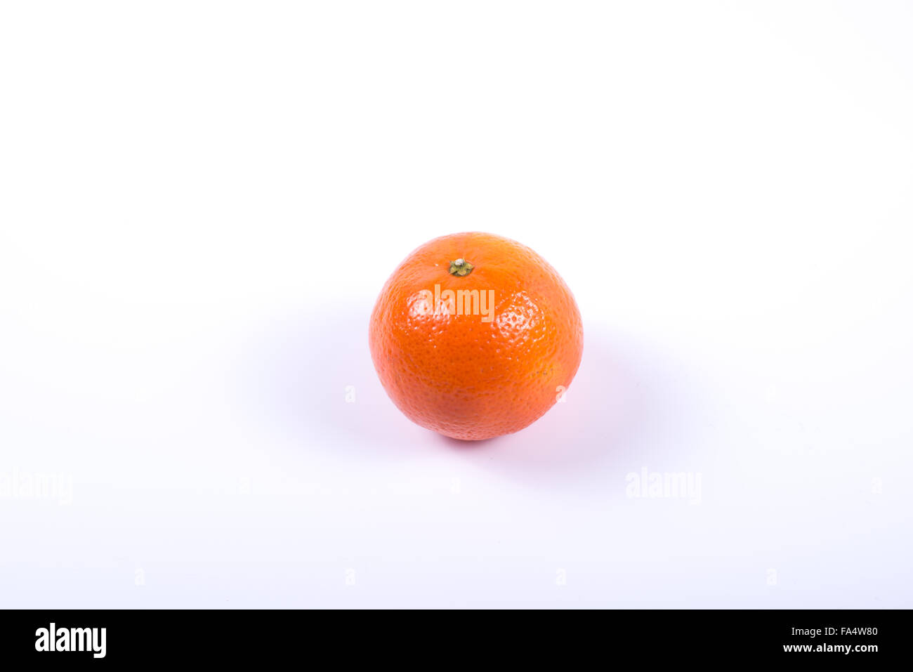 close up of one tangerine isolated on white background Stock Photo - Alamy