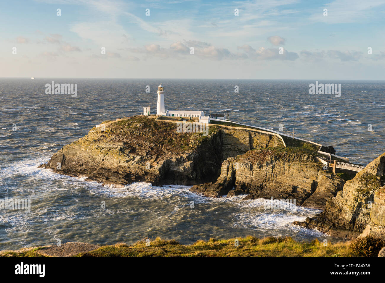 South Stack Holyhead Anglesey North Wales Uk Stock Photo - Alamy