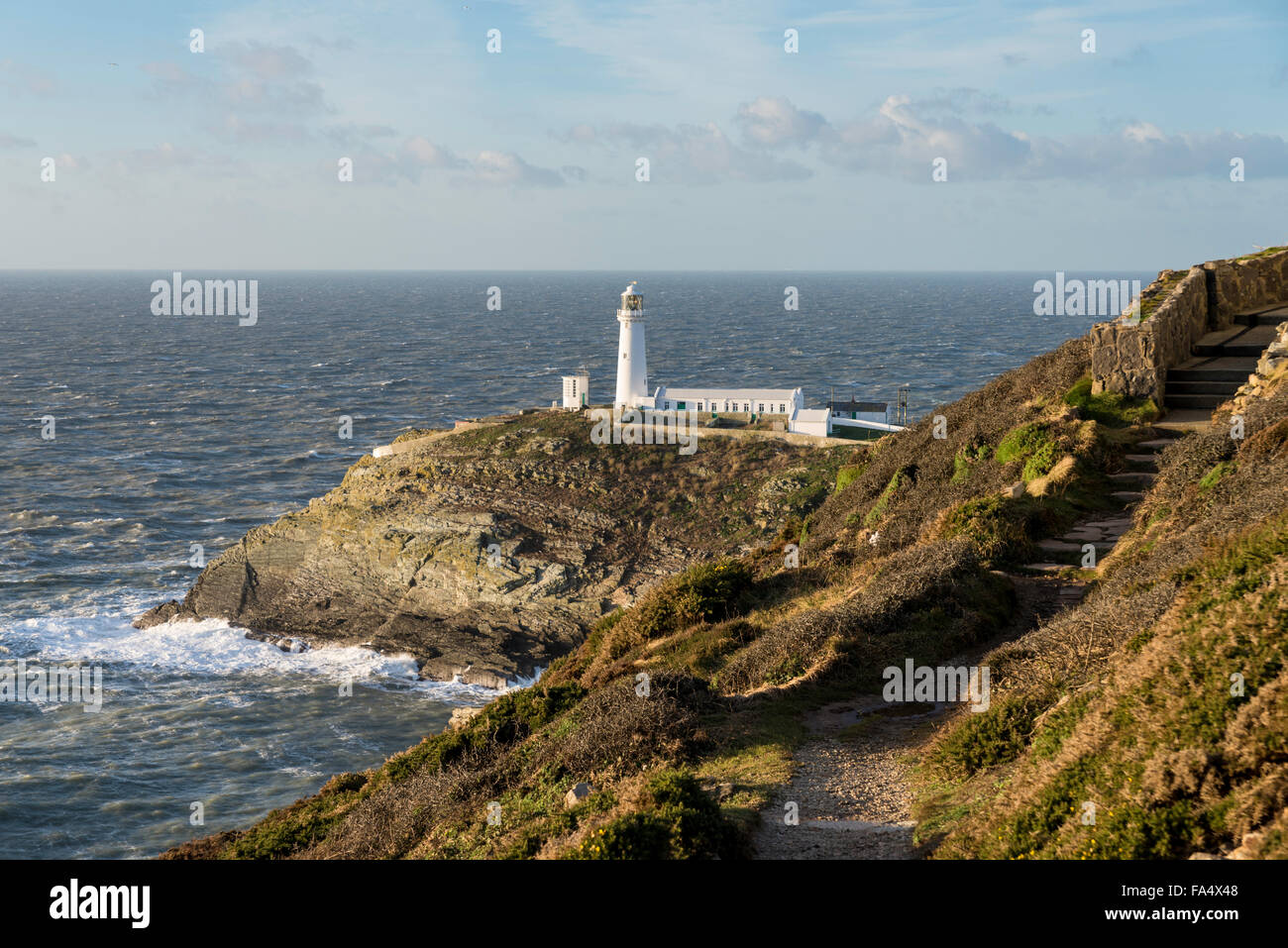South Stack Holyhead Anglesey North Wales Uk Stock Photo - Alamy