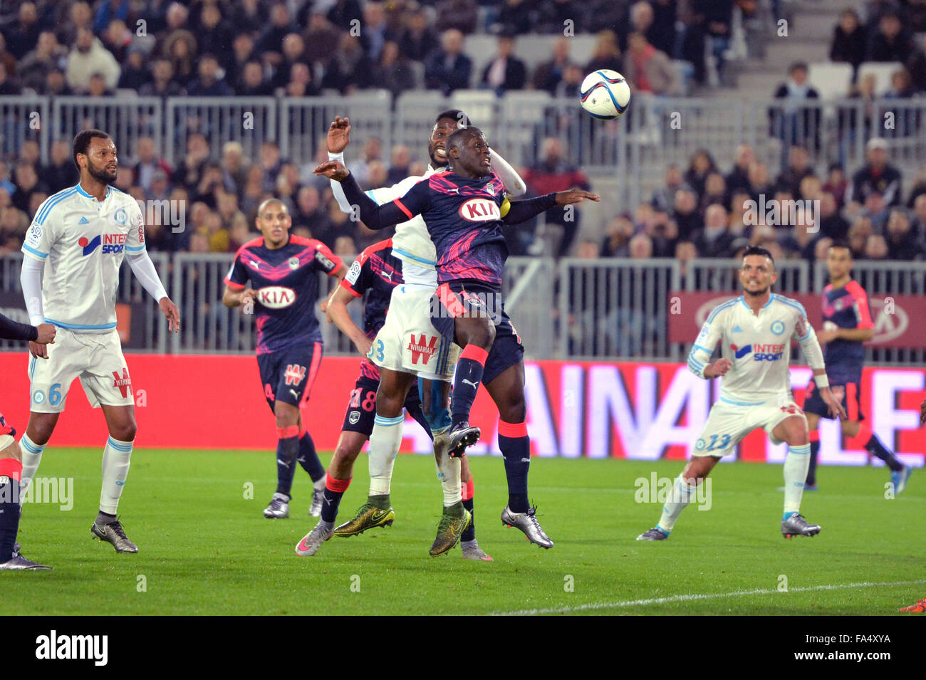 Bordeaux, France. 20th Dec, 2015. Stade Bordeaux Atlantique. French ...