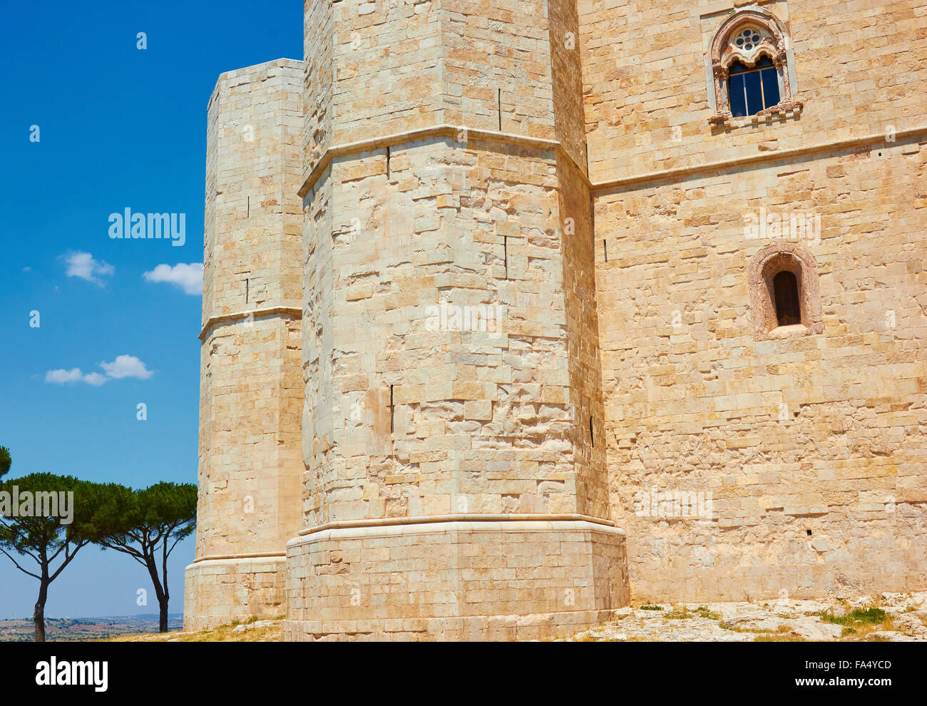 Castel Del Monte Andria Puglia Italy Europe Stock Photo - Alamy