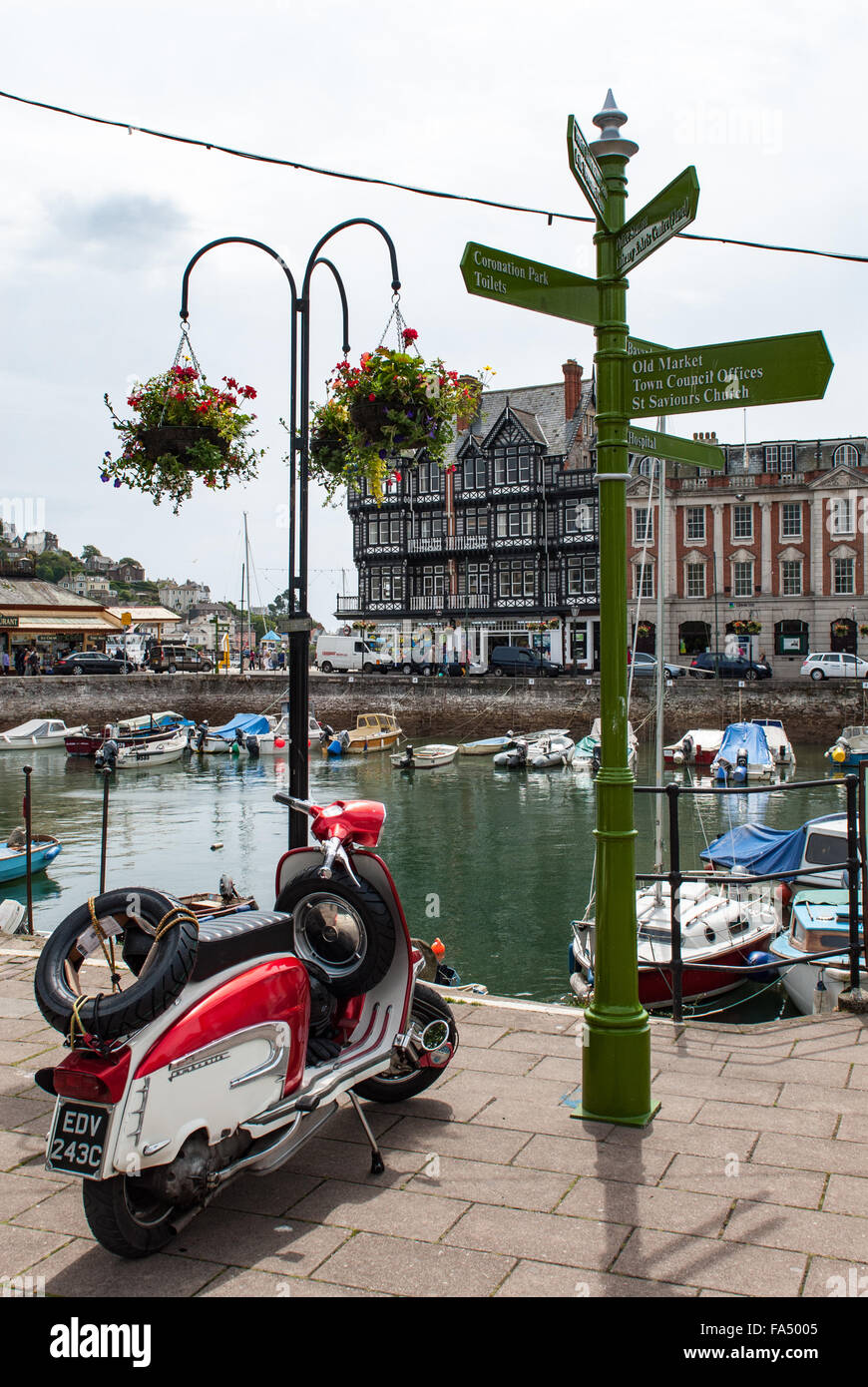 Dartmouth inner harbour hi-res stock photography and images - Alamy