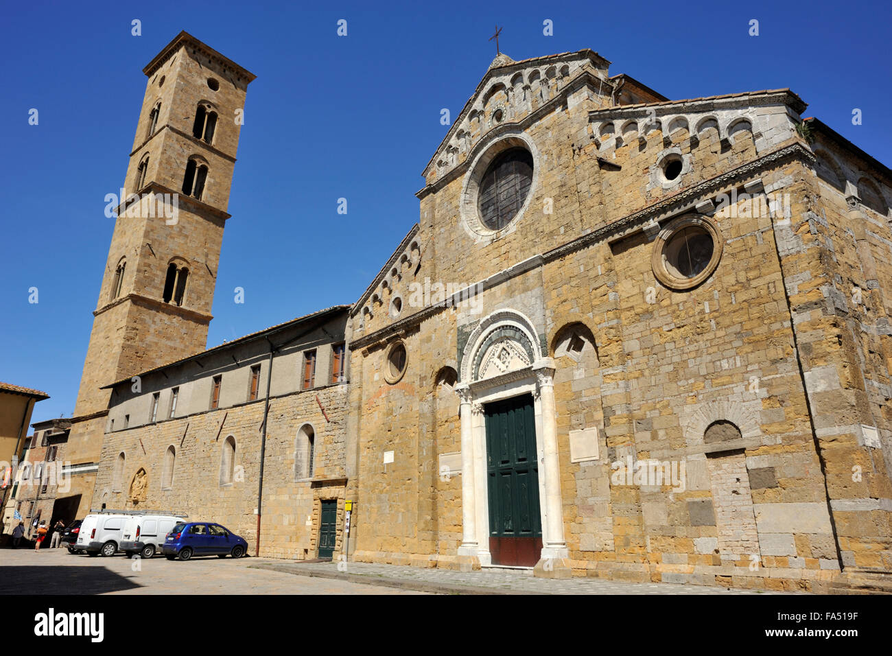 Cathedral, Volterra, Tuscany, Italy Stock Photo - Alamy