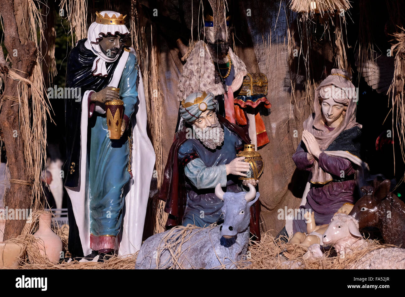 Nativity bethlehem scene hi-res stock photography and images - Alamy