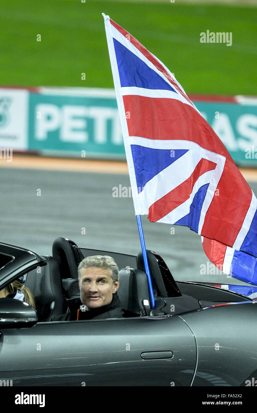 Celebrities and famous drivers take part in 'Race of Champions' at the ...