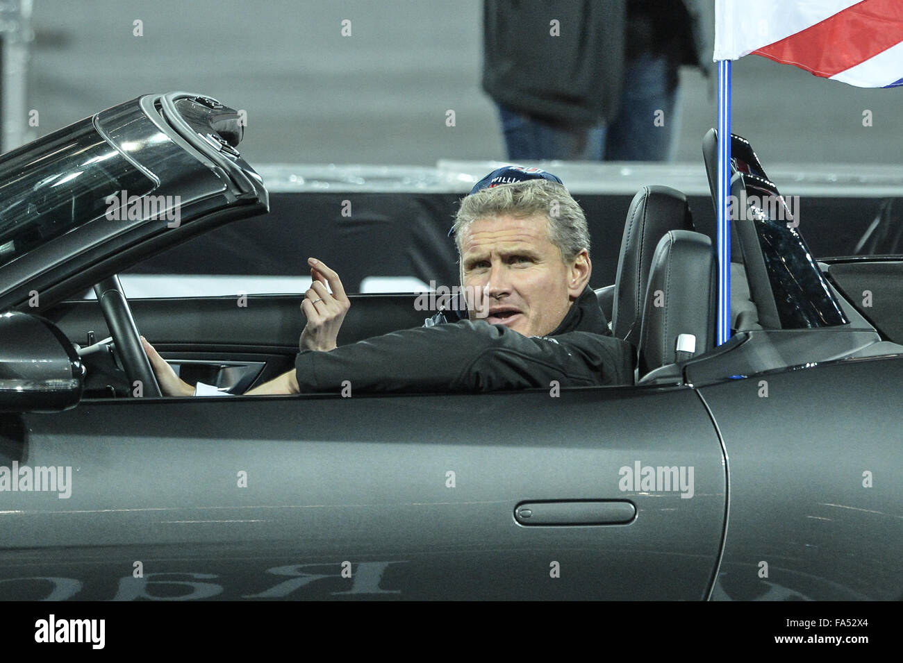 Celebrities and famous drivers take part in 'Race of Champions' at the ...