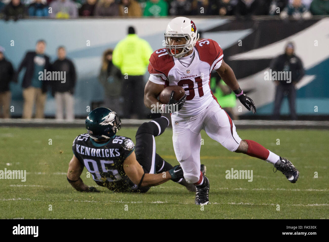 Philadelphia, Pennsylvania, USA. 20th Dec, 2015. Arizona Cardinals ...