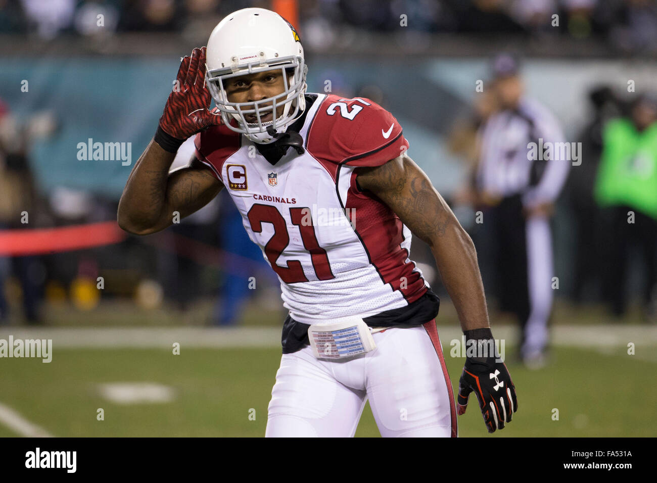Philadelphia, Pennsylvania, USA. 20th Dec, 2015. Arizona Cardinals ...