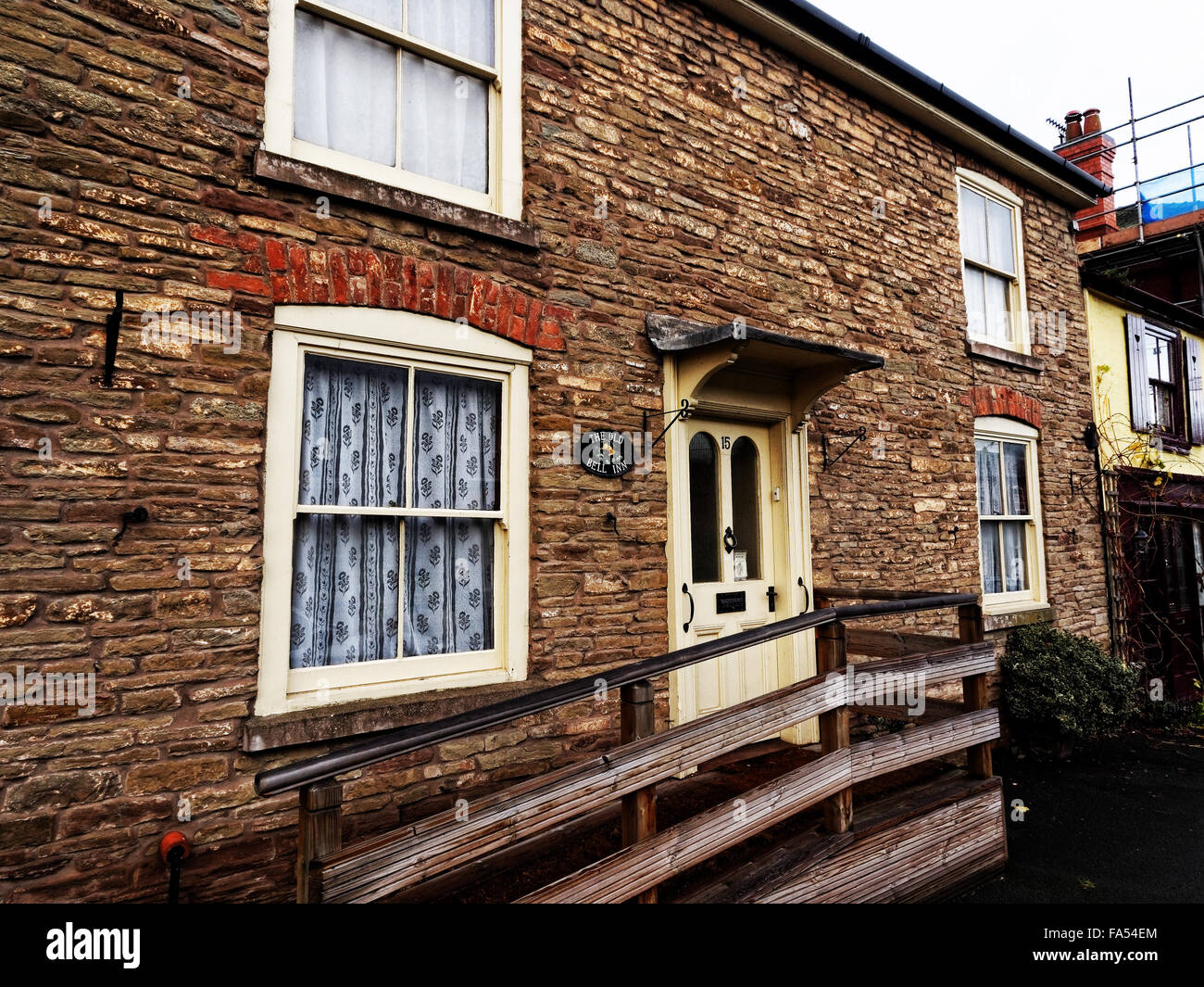 A stone fronted cottage at Bromyard, is a town in Herefordshire ...