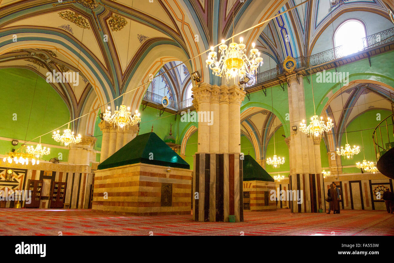 The Ibrahimi mosque / Cave of the Patriarchs Hebron Stock Photo - Alamy