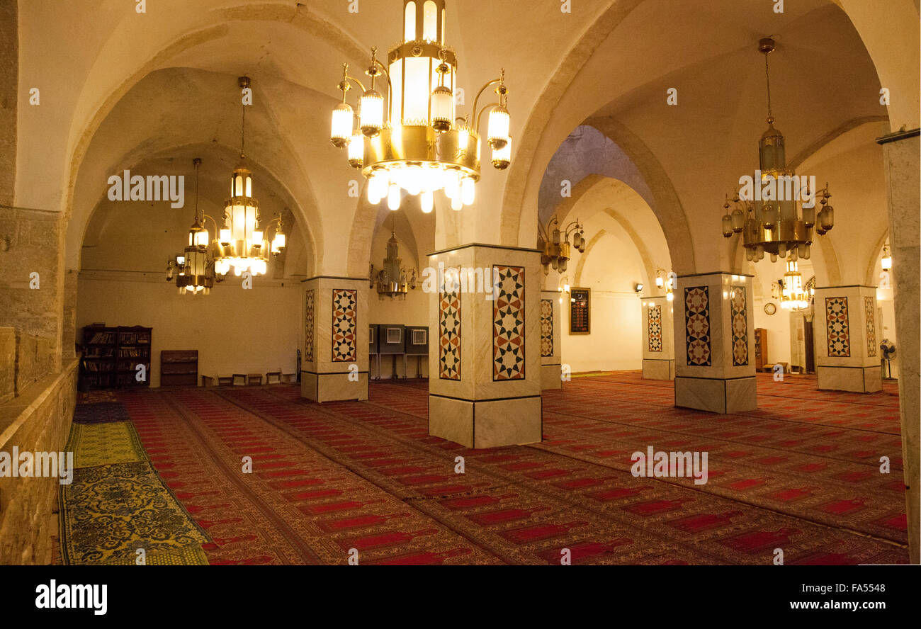 The Ibrahimi mosque / Cave of the Patriarchs Hebron Stock Photo - Alamy