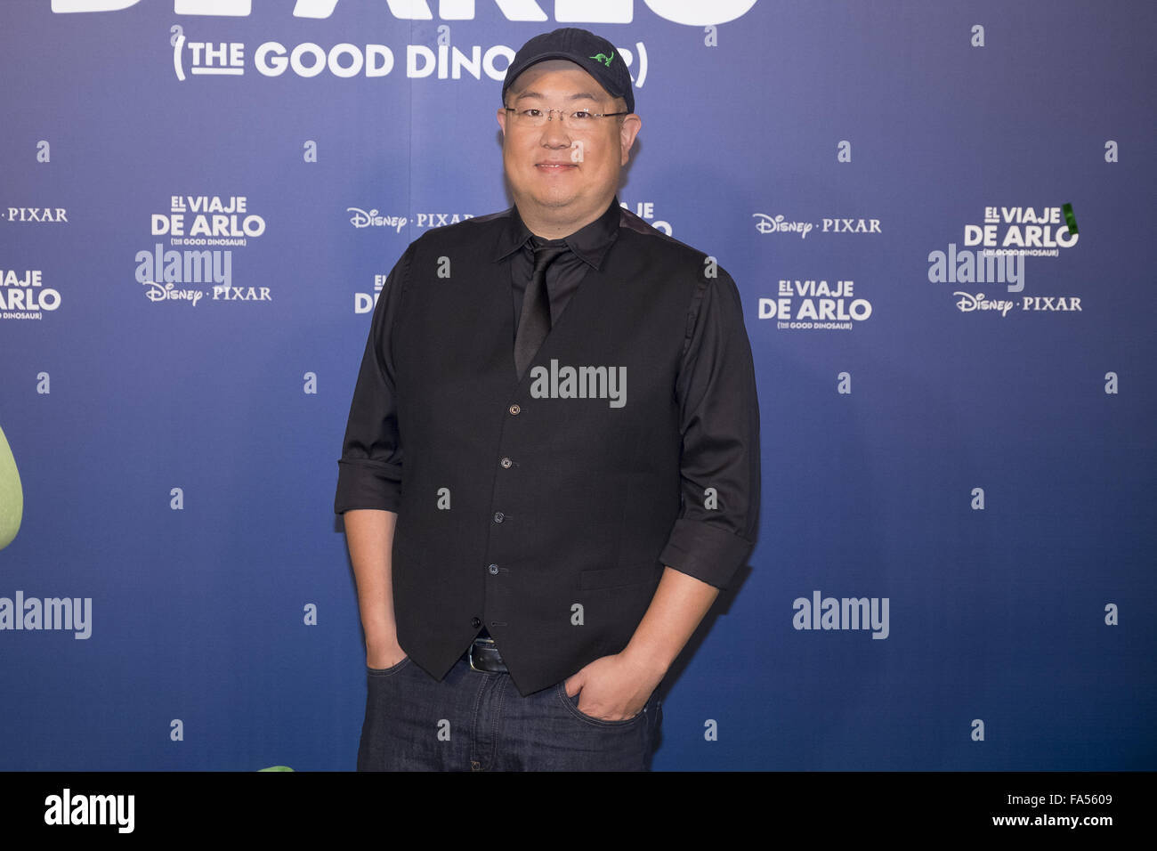Director Peter Sohn attends the Spanish premiere of 'The Good Dinosaur ...