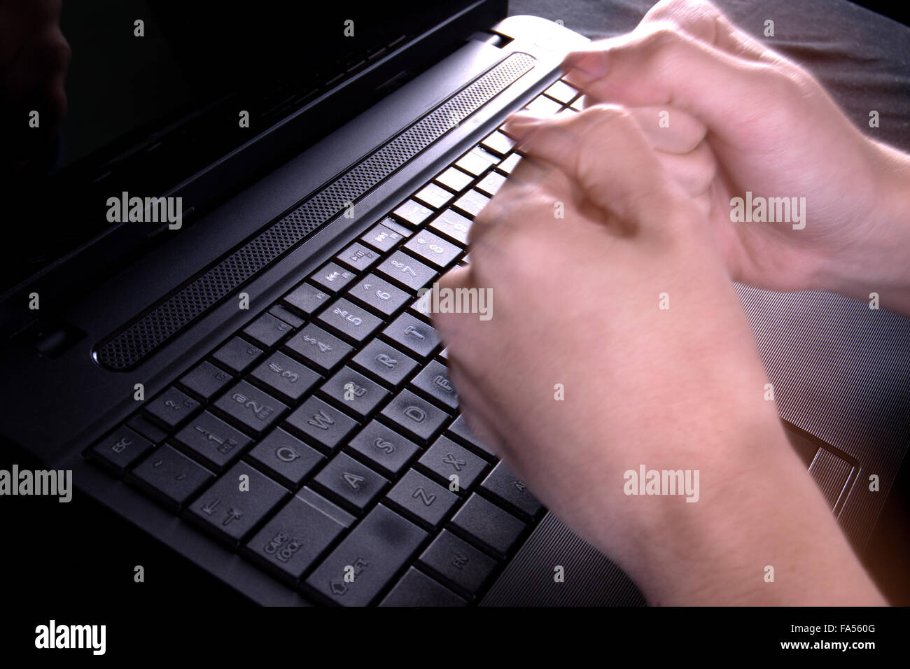 laptop computer being pounded Stock Photo - Alamy