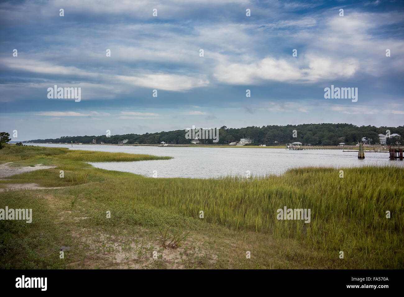 North carolina salt marsh hi-res stock photography and images - Alamy