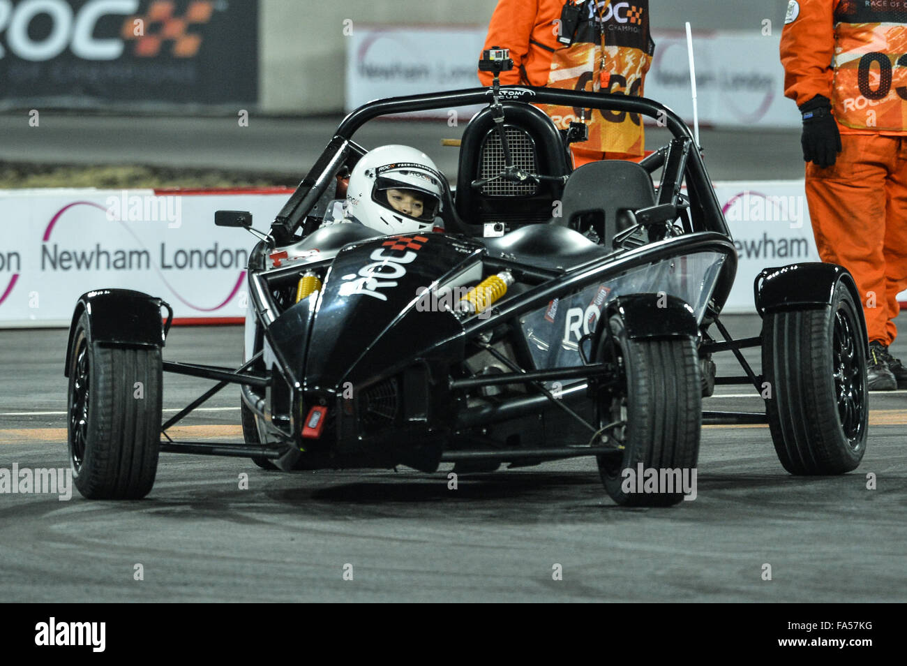 Celebrities and famous drivers take part in 'Race of Champions' at the ...