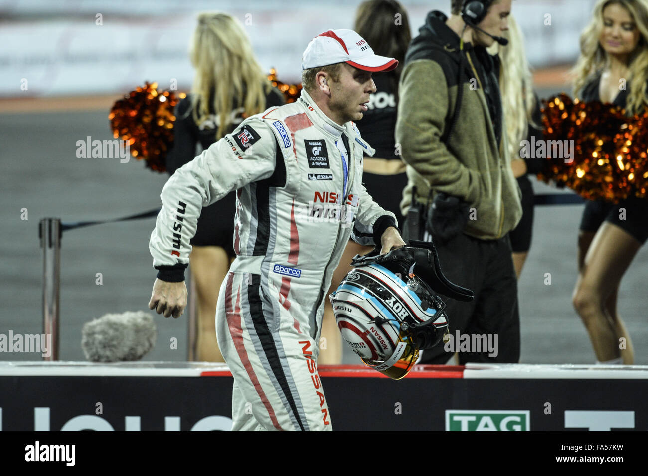 Celebrities and famous drivers take part in 'Race of Champions' at the ...
