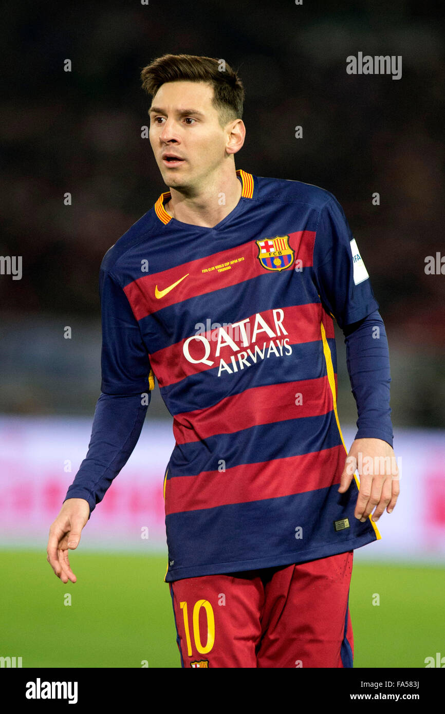 Kanagawa, Japan. 20th Dec, 2015. Lionel Messi (Barcelona) Football ...