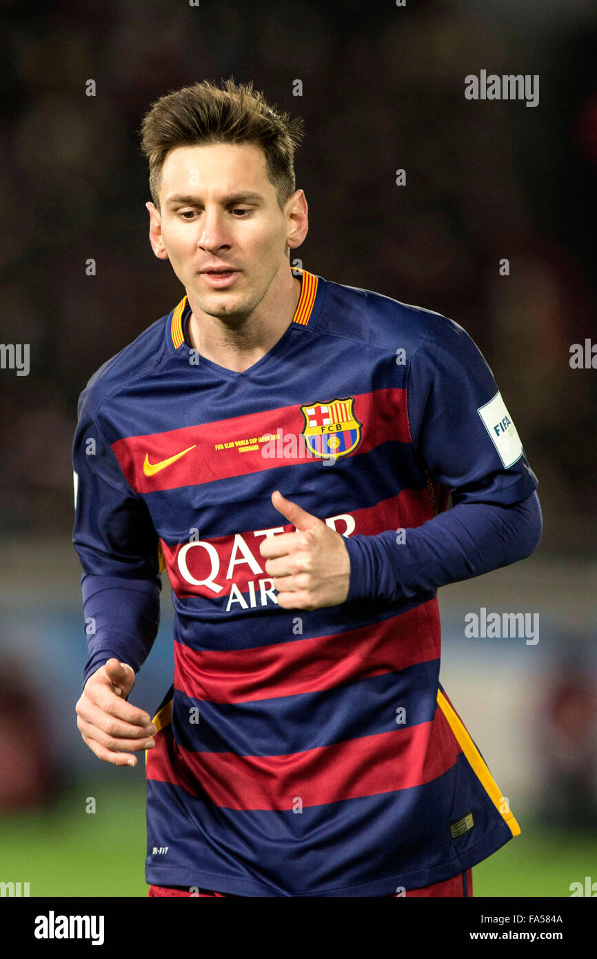 Kanagawa, Japan. 20th Dec, 2015. Lionel Messi (Barcelona) Football ...