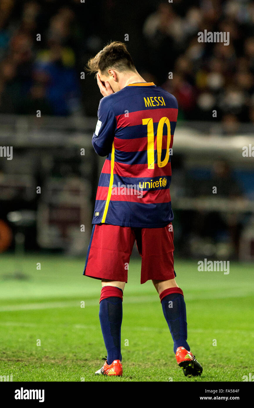 Kanagawa, Japan. 20th Dec, 2015. Lionel Messi (Barcelona) Football ...