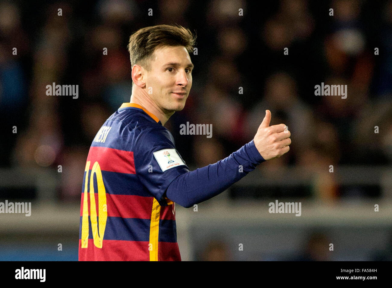Kanagawa, Japan. 20th Dec, 2015. Lionel Messi (Barcelona) Football ...