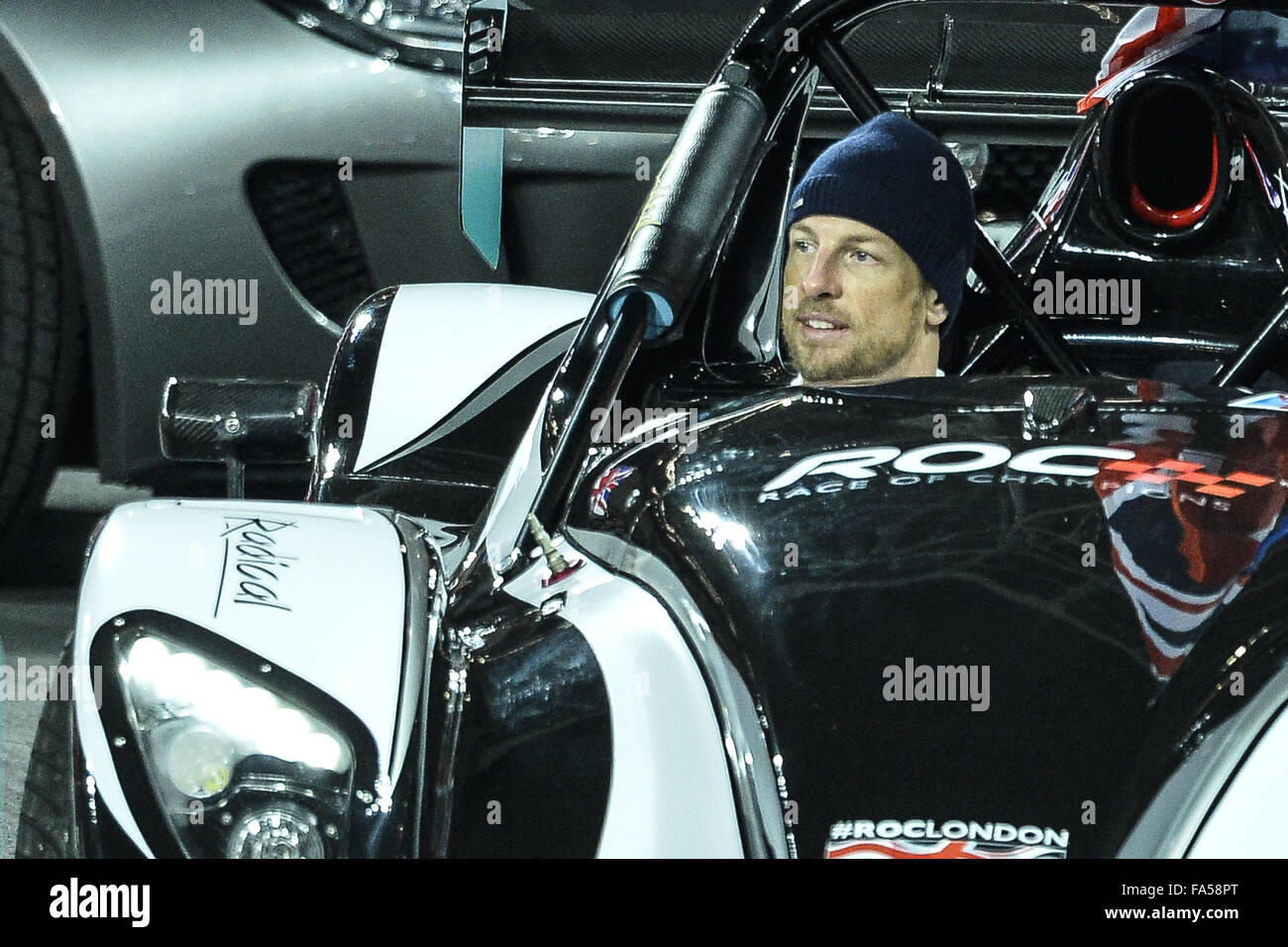 Celebrities and famous drivers take part in 'Race of Champions' at the ...