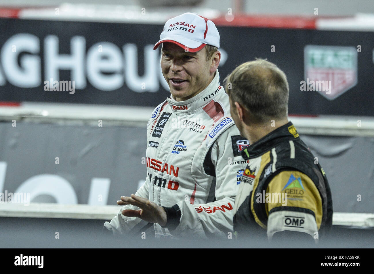 Celebrities and famous drivers take part in 'Race of Champions' at the ...