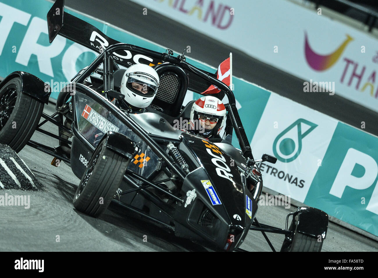 Celebrities and famous drivers take part in 'Race of Champions' at the ...